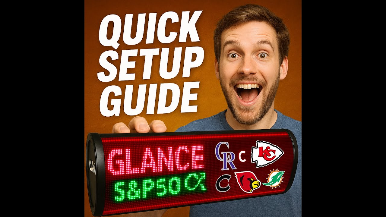 🧠 How to Set Up Your New GLANCE SCROLL v2.0 | Full Setup 🔥