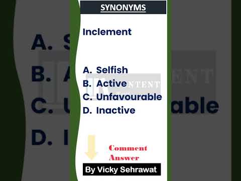 "Synonyms Challenge: Test Your Vocabulary with Exciting Multiple-Choice Questions!" | Vicky Sehrawat