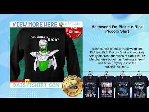 Halloween I’m Pickle-o Rick Piccolo Shirt