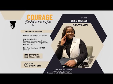 Elise-Therese Aba Wilson | Courage Conference 2024