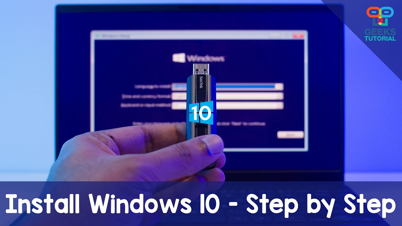 How to Install Windows 10  (Step by Step Guide)