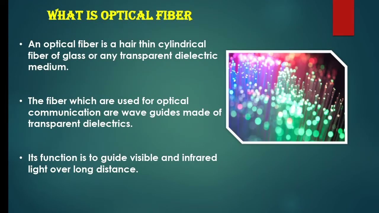 power point presentation of Optical Fiber #physicstopic #opticalfiber