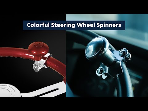 Heavy Duty Steering Wheel Spinner - Candy Red | United Pacific Industries