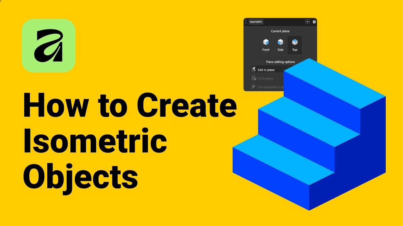 How to Create Isometric Objects with Isometric Grid in Affinity 