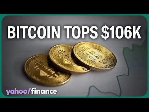Bitcoin prices briefly break $106K level