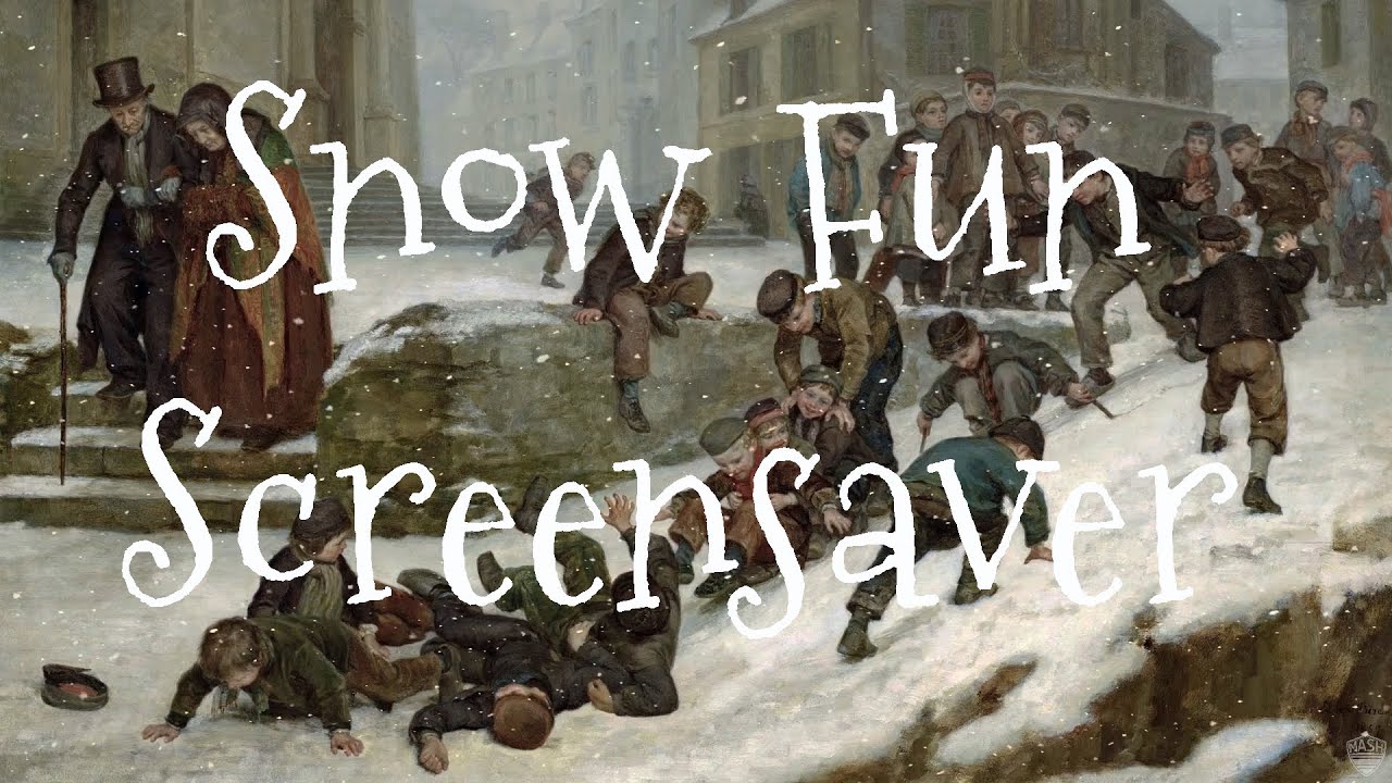 Snow Fun Animated Christmas Screensaver for Laptop & PC