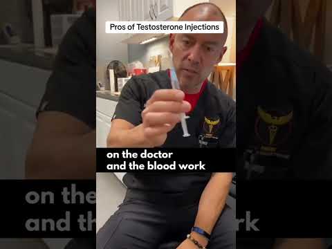 Testosterone Injections: What You Need to Know Pros: - Work relatively quickly - Easy to administer