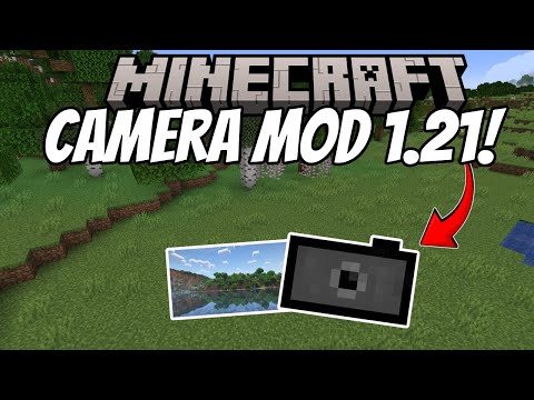 Minecraft: Camera Mod! (Best Working Camera) Mod Tutorial - 1.21!