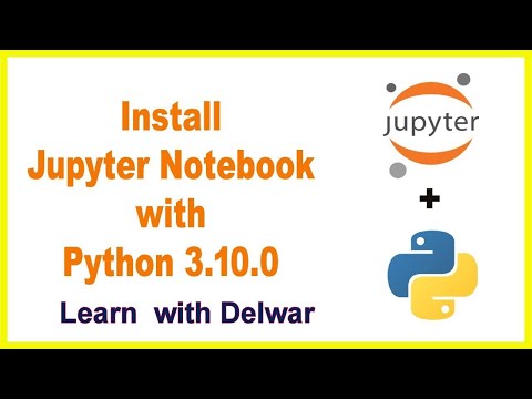 How To Install Jupyter Notebook in Windows10 | Jupyter Notebook | Python 3.10