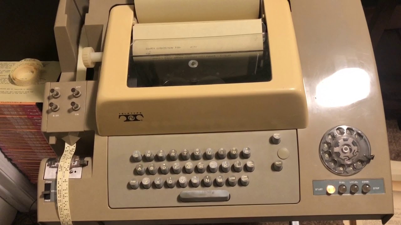 Teletype model 32