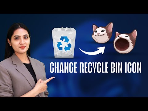 Pop Cat Recycle Bin Icon | How to Change Recycle Bin Icon to Pop Cat Recycle Bin in Windows 11/10