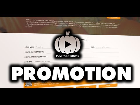 Pump Your Sound Tutorial 7: Promotion / Show Your Track to 500K+ Listeners | pumpyoursound.com
