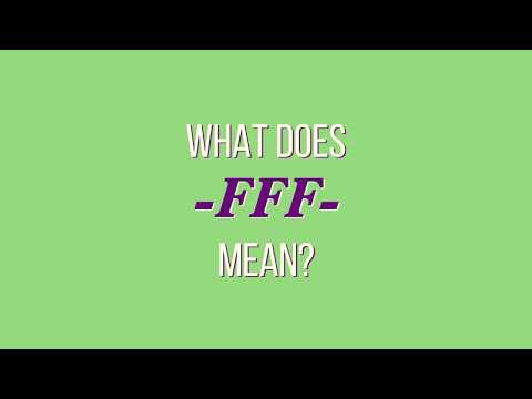 Startup Dictionary: What does FFF mean? /// SCALE