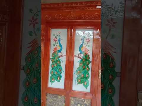 Chrome metal wood metal front door cost wood polishw .mrp 8500