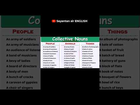Follow for more⨠#education #preposition #shorts #sayantansir #viral #youtuveshorts #collectivenouns