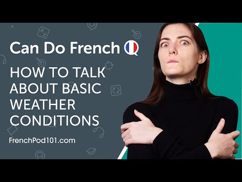 Learn How to Talk About the Weather in French | Can Do #12