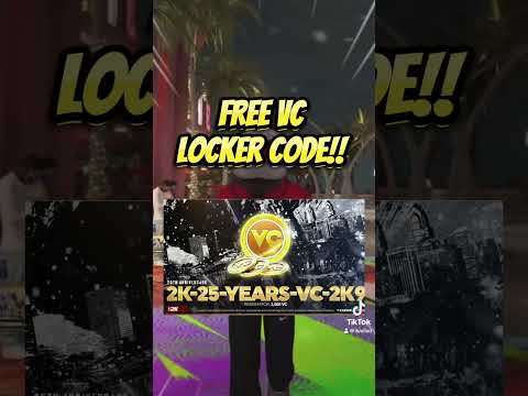 FREE VC LOCKER CODE IN NBA 2k24! #2k24 #news #nba #trending #2k #nba2k #basketball #lockercodes