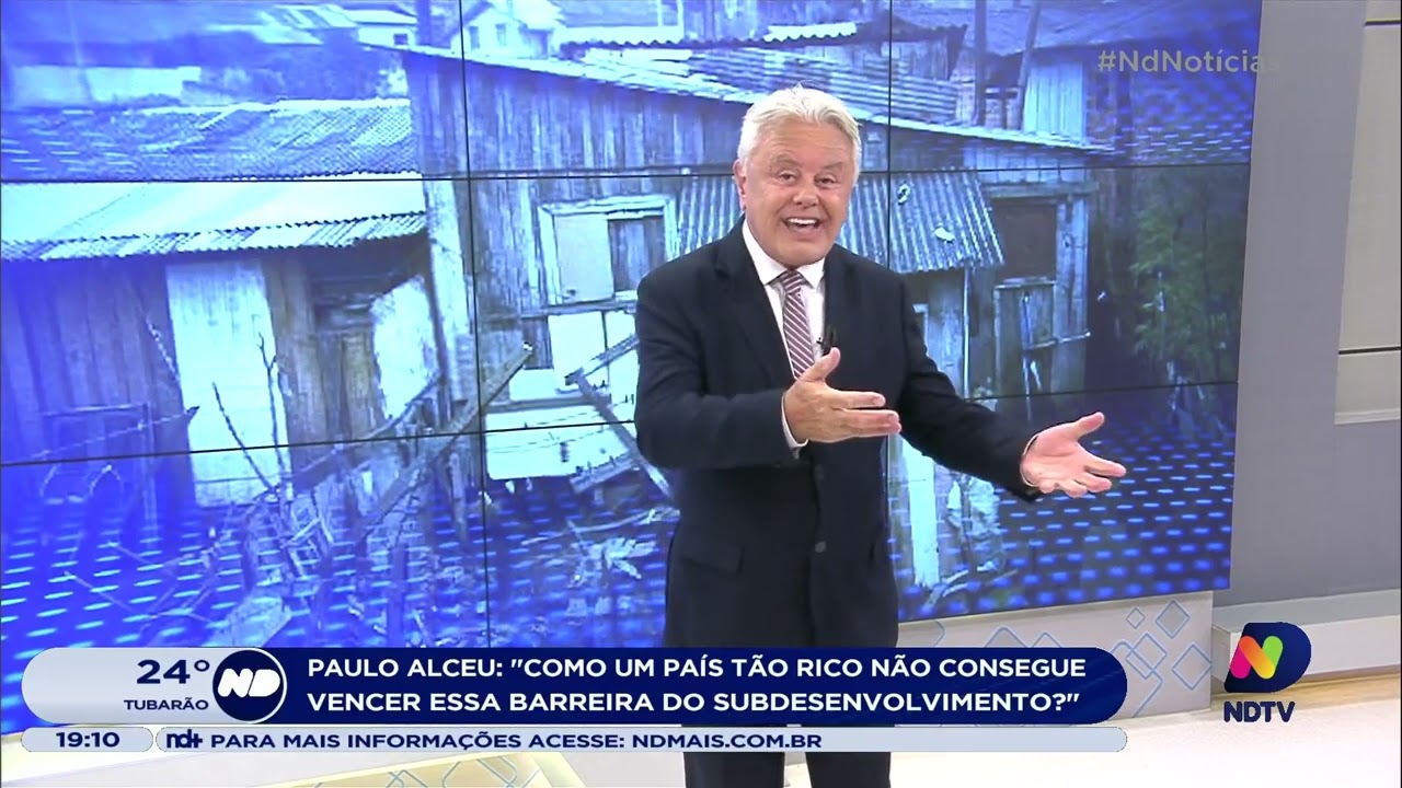 Paulo Alceu fala sobre a barreira do subdesenvolvimento no país | ND Mais