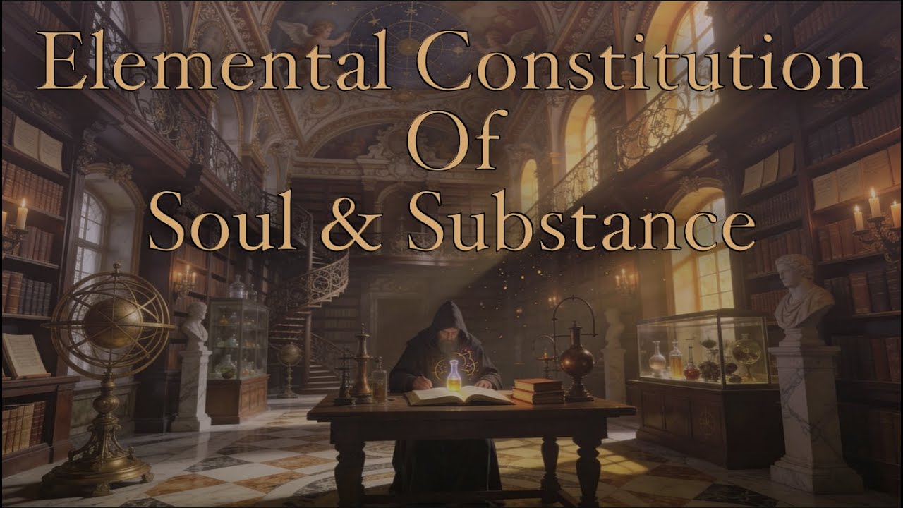 Elemental Constitution of Soul and Substance - Unmasking the Periodic Table