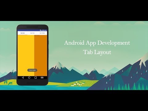 Learn Android Development Tutorial Tab Layout and Custom Animation - Mind Luster