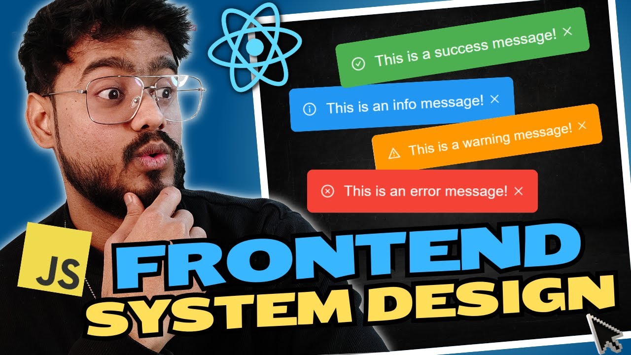 Frontend System Design Questions ( Toast Component ) - HLD, LLD, Interview Experience, etc 🔥🔥