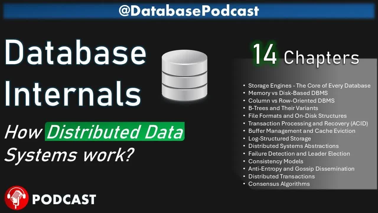 Database Internals： How Distributed Data Systems Work? @DatabasePodcasts