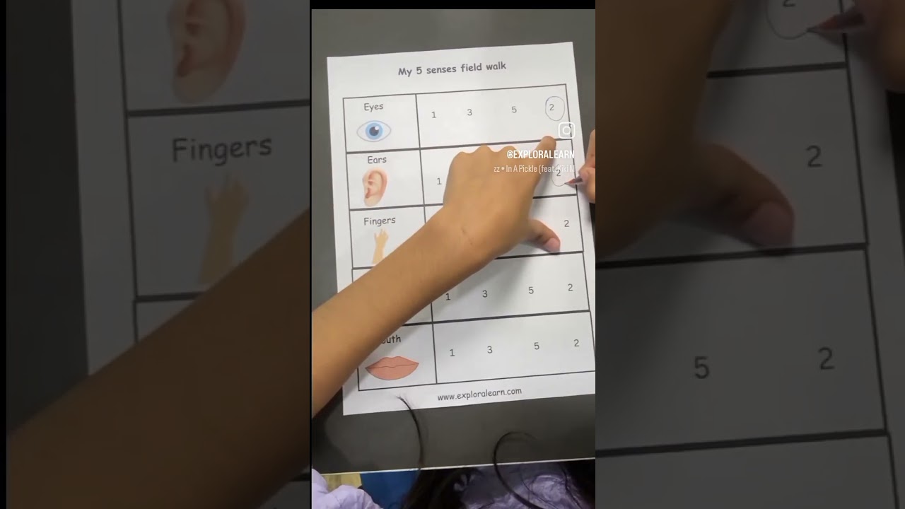 Body parts worksheets - Exploralearn