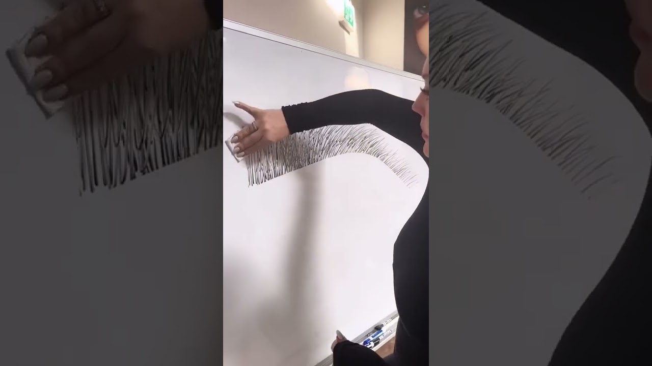 Straight Brows to Arched Brows