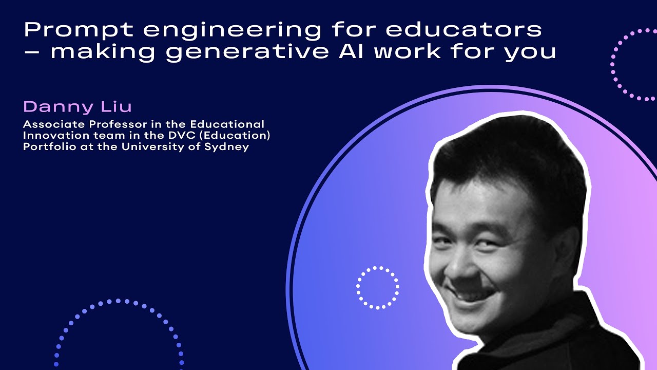 Prompt engineering for educators – making generative AI work for you