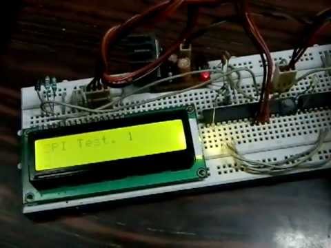 Working with SPI of ATmega8