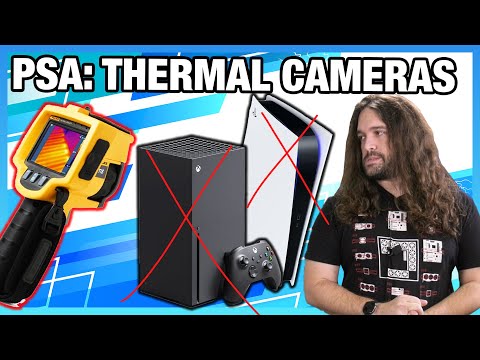 When Thermal Cameras Shouldn't Be Used (PS5, Xbox, CPU Coolers, & Cases)