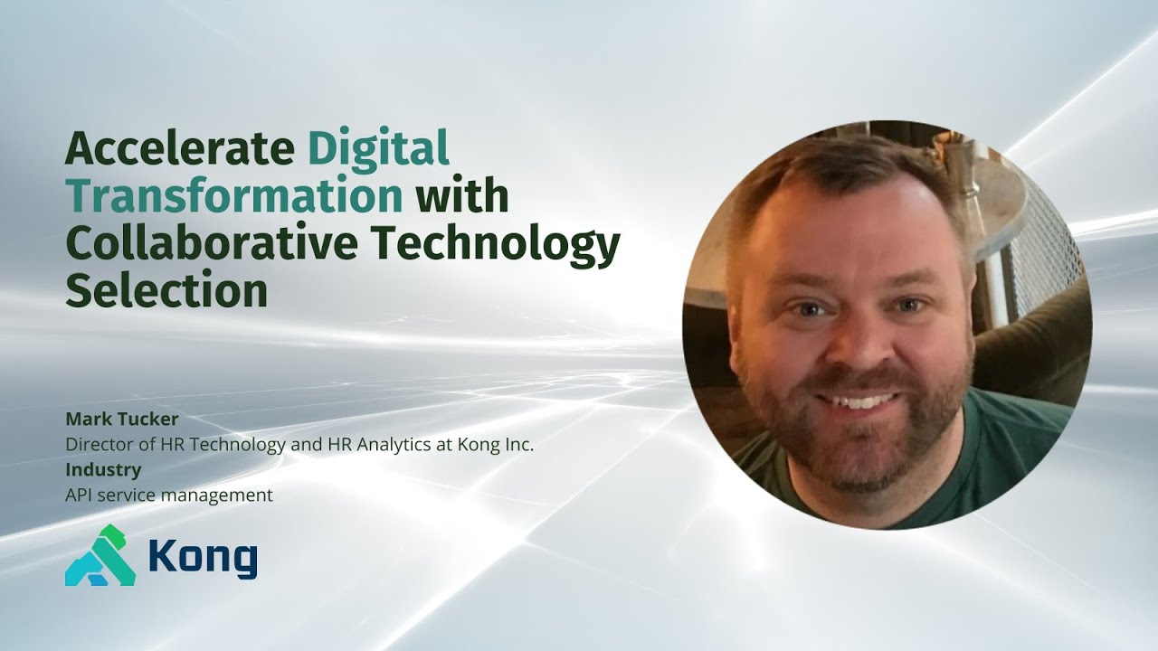 Accelerate Digital Transformation with Collaborative Technology Selection