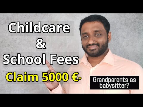 Childcare Costs & School Fees in Tax Return | Kinderbetreuungskosten in English