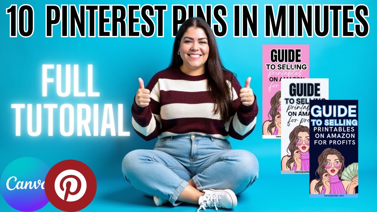 Make 10 Pinterest Pins in 2 Minutes Using Styles in Canva!