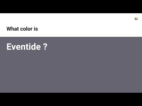 Eventide color #656470 hex color - Blue color - Warm color 656470
