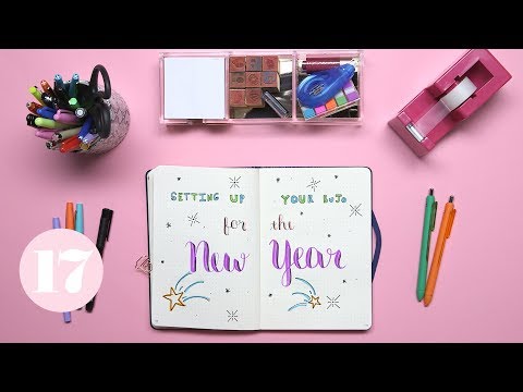 How to Set Up Your Bullet Journal for the New Year