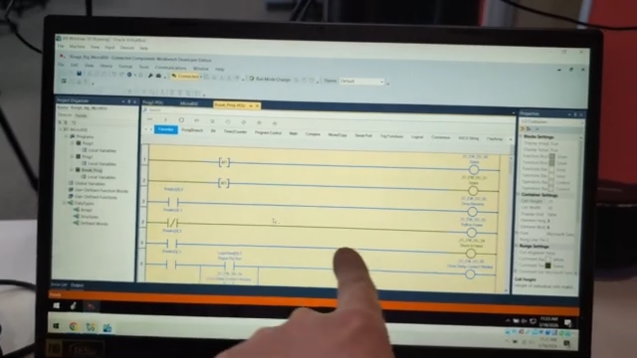 My PLC is in RUN but Nothing is Working | Micro850 CCW Glitch?