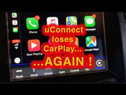 Carplay uConnect issue