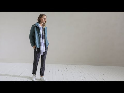 Three ways to wear the sporty flannel pant