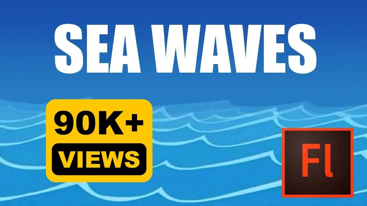 Flash Animation Tutorial - Animate Sea in Flash