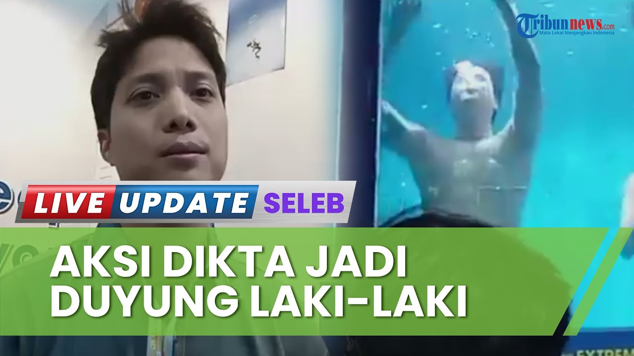 Aksi Penyanyi Dikta Wicaksono Jadi Merman di Ajang Internasional DEEP ...