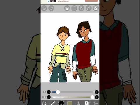 NOCO/COAH (Noah X Cody) #tdi #totaldrama #totaldramaisland #dibujar #ibispaintx #art #dibujando