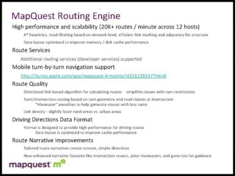 MapQuest Routing with OSM Data – David Nesbitt