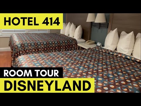 Hotel 414 Anaheim Room Tour | Disneyland