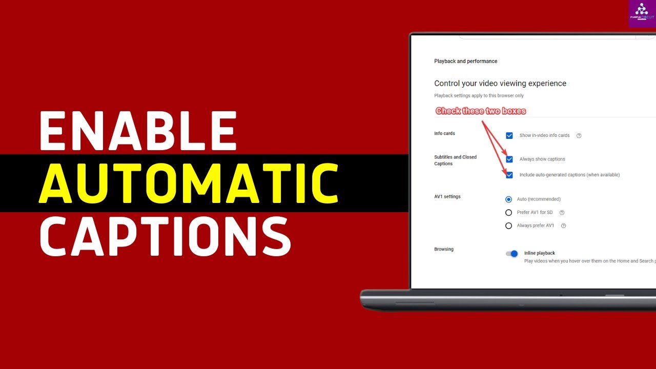 How to Enable/Disable Automatic Captions On YouTube (2025)