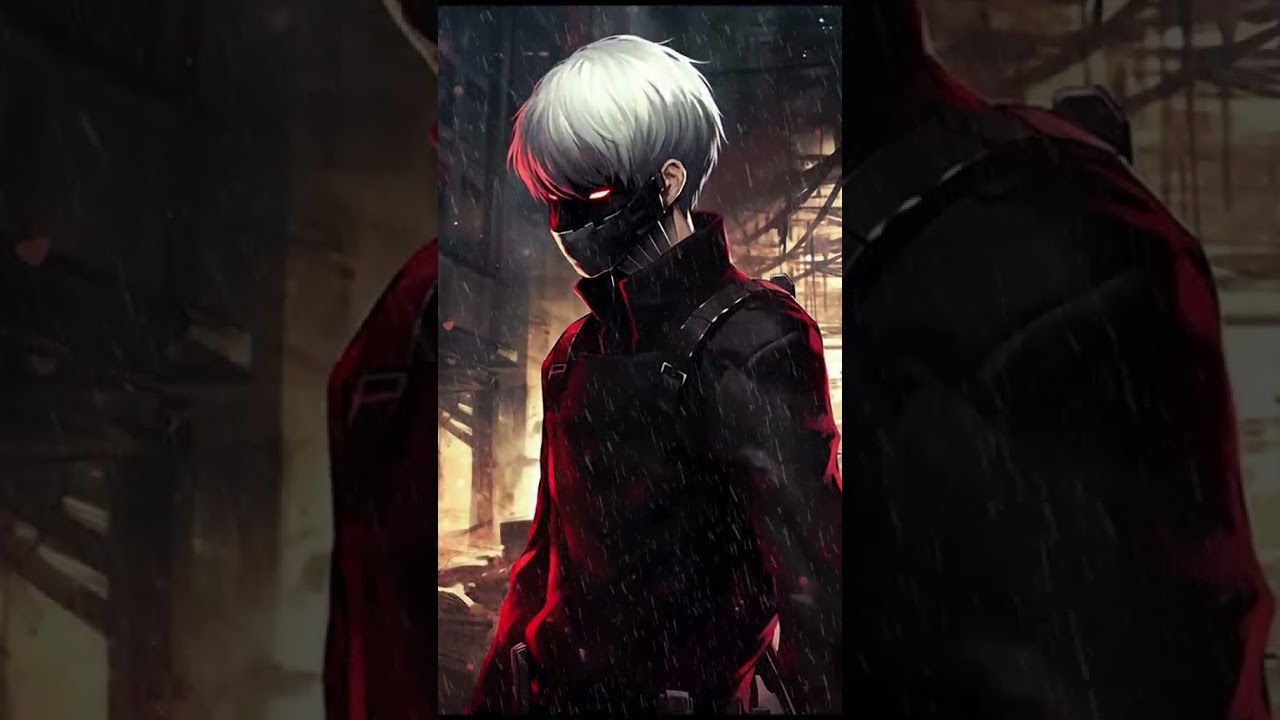 Tokyo Ghoul - Kaneki Ken by AI: Dynamic Live 4K Wallpaper  #aiart #aiwallpaper #ai # #aianimation