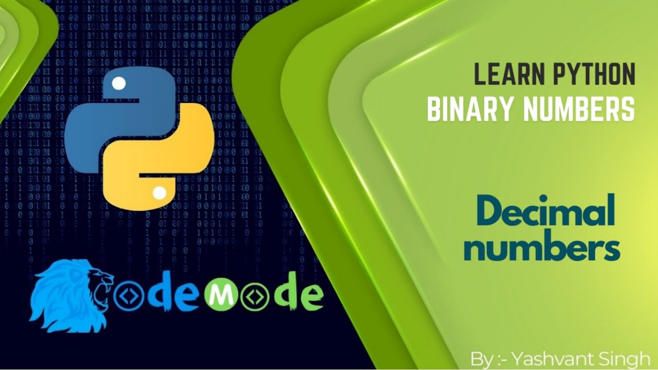 Decimal Module in Python | Python Decimal Numbers | Modules in python | CodeMode