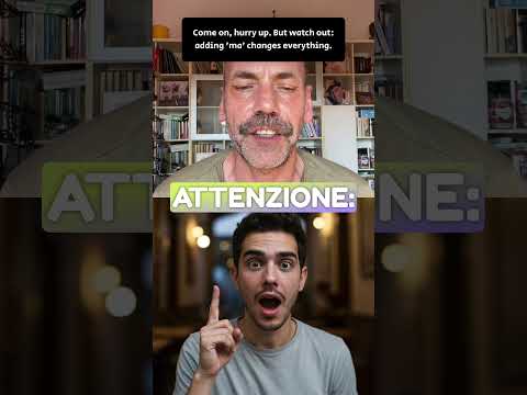 Dai vs. Ma dai: Italian Expressions Explained | A1 Level