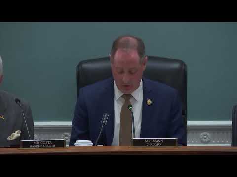 Rep. Mann Leads Hearing on the State of the Livestock Industry