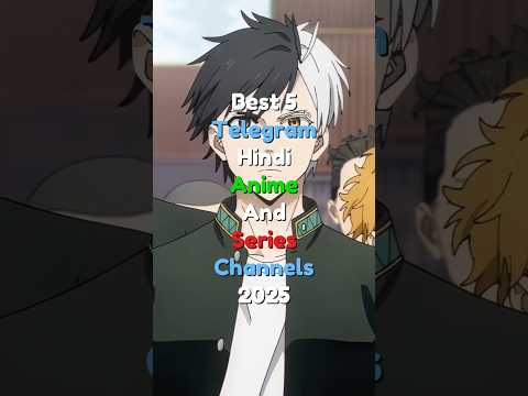 Top 5 best telegram anime Channel 2025 | Telegram top 5 hindi anime movie and web series channel